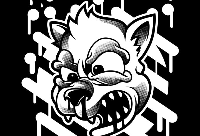 Dope Cat t shirt vector illustration